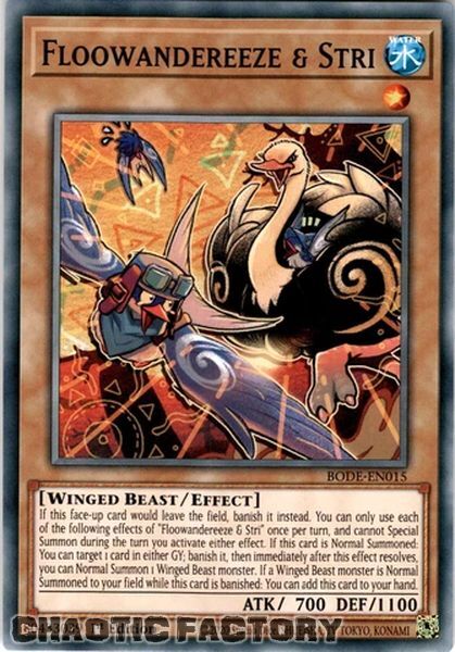 BODE-EN015 Floowandereeze & Stri Common 1st Edition NM BODE-EN015 Floowandereeze & Stri Common 1st Edition NM