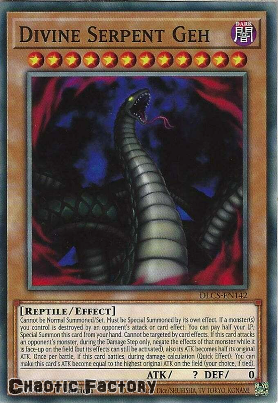 DLCS-EN142 Divine Serpent Geh Common 1st Edition NM